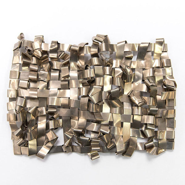 Nickel/Silver Metal Tapestry by Dorothy Fischer – 4Spaces